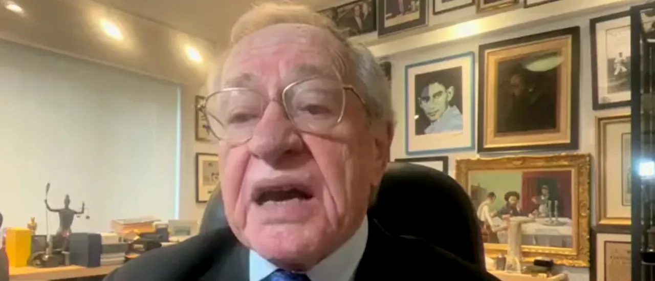 Alan Dershowitz Says Alvin Bragg Should Be Investigated For Bringing ...