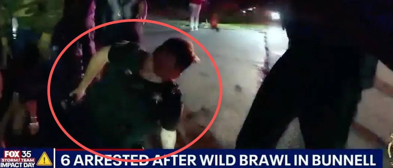 Bodycam Captures Wild Brawl Between Dozens Of Neighbors | The Daily Caller