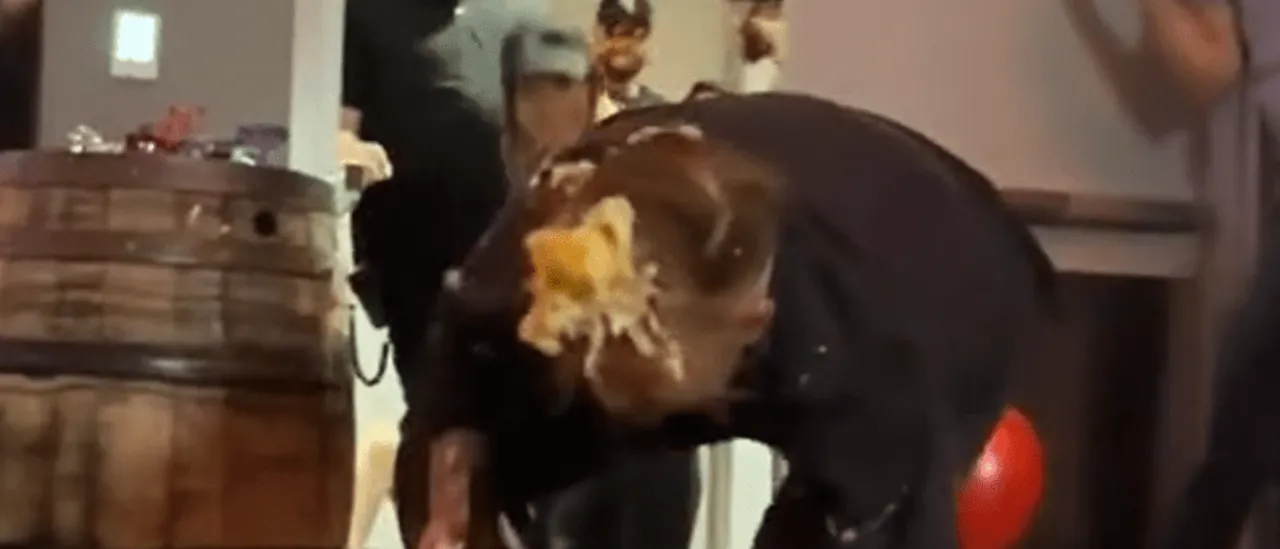 Zach Bryan Gets Pummeled In The Face With Cake In Hilarious Video | The ...