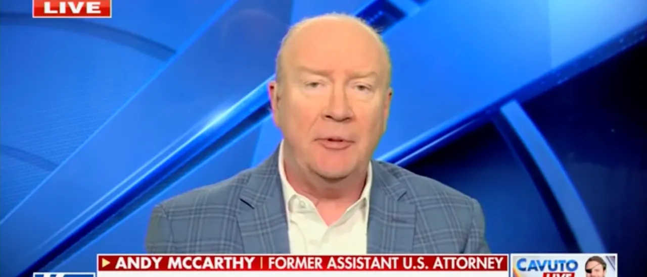 ‘Smith Is Going To Have A Case’: Andy McCarthy Says We May Not Have ...