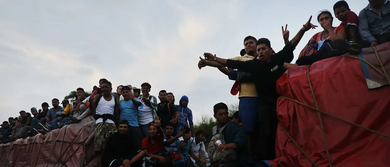 ‘This Is What Makes Us Fearful’: Migrant Caravan Hoofs It Toward ...