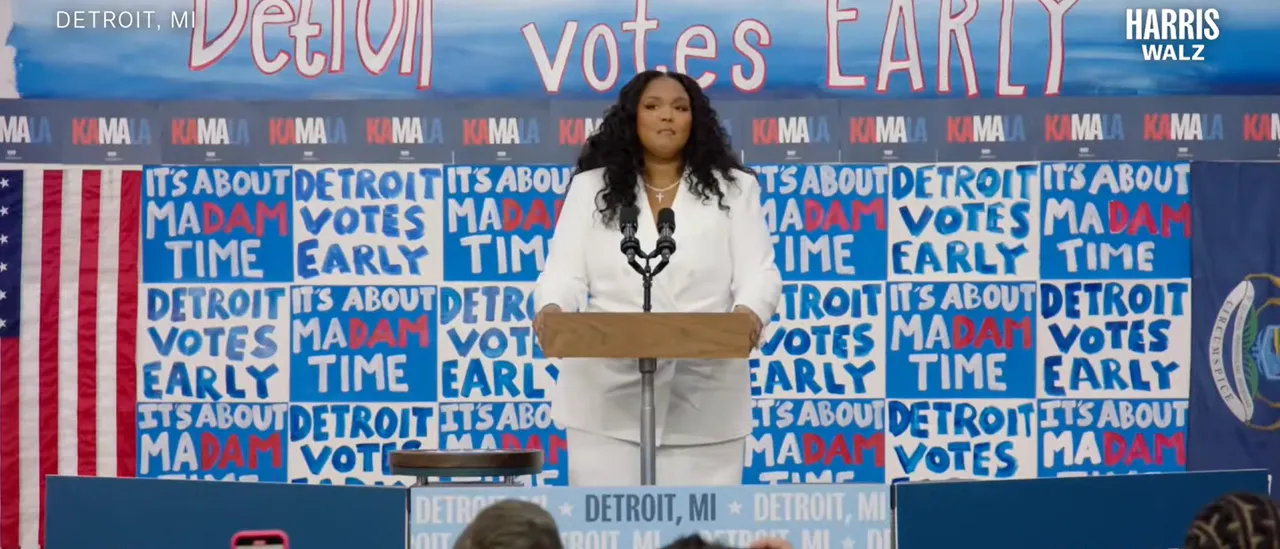 Lizzo Tells Swing State Voters To Support Kamala So That ‘Whole Country ...