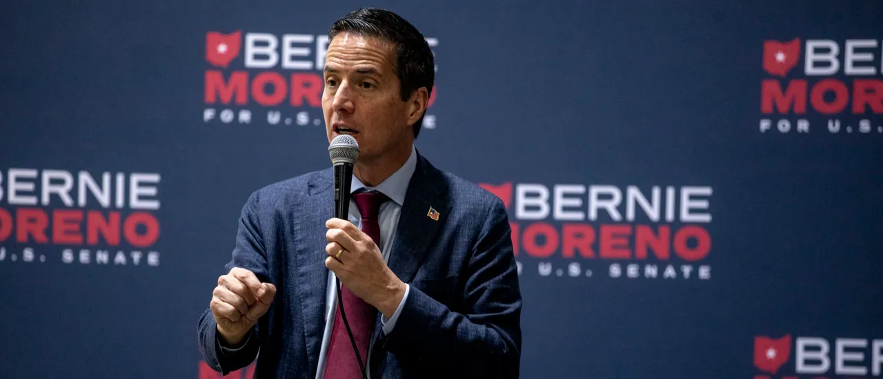 Bernie Moreno Takes Down Longtime Dem Senator Sherrod Brown In Ohio ...