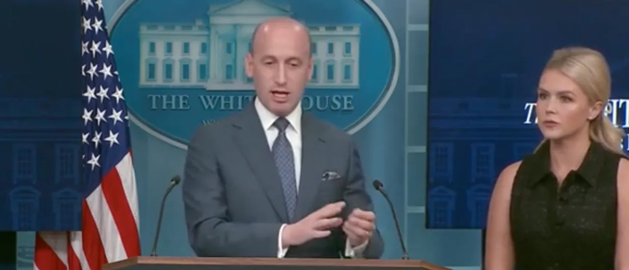 ‘Eternal Stain’: Stephen Miller, Karoline Leavitt Respond To Kamala ...