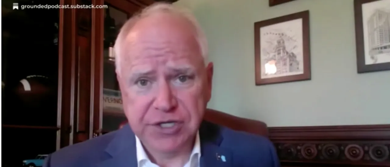Tim Walz’ Teenage Son Enlightens Him On Why Young Men Gravitate Toward ...