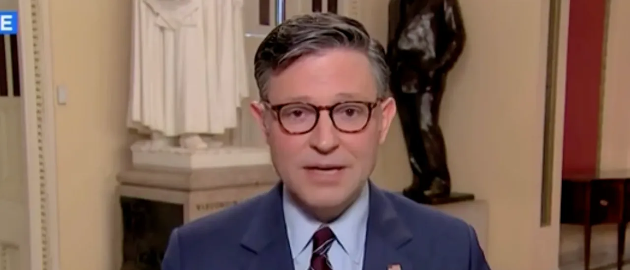 Mike Johnson Says WSJ Is ‘Literally Making Things Up’ About Trump’s ...