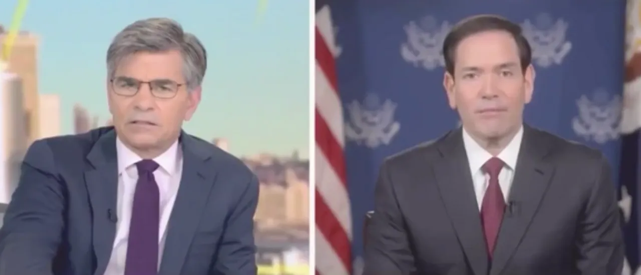 Marco Rubio Shuts Down George Stephanopoulos’ Narrative That Cutting ...
