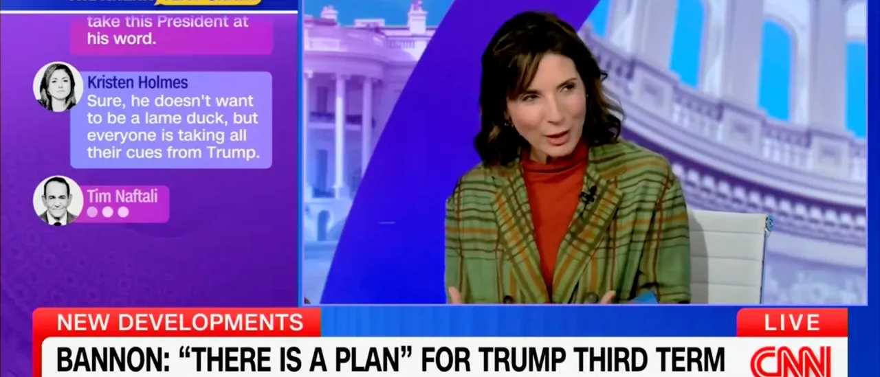 CNN Contributor Says With Straight Face Trump Third Term Talk Has Been ...