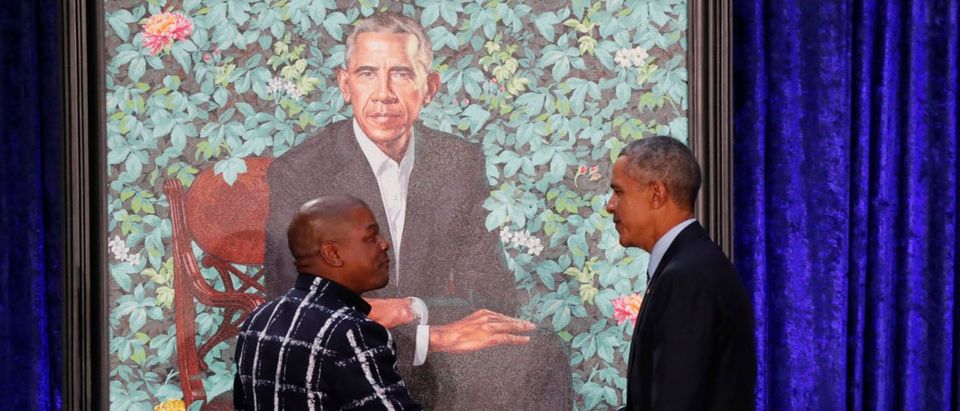 Portrait Artist Explains Why He Painted Obama In Front Of A Bush | The ...