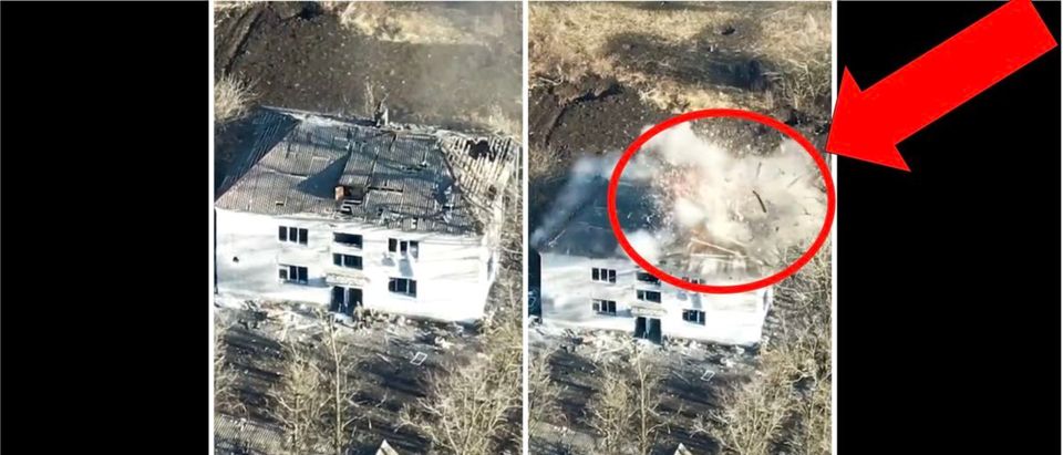 Viral Video Allegedly Shows A Mortar Strike On Russian Forces In ...