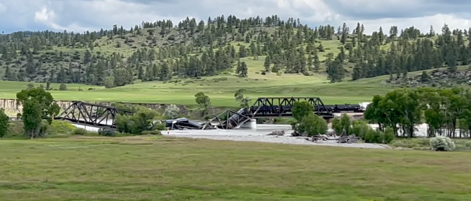 Freight Train Potentially Carrying Hazardous Material Derails Into ...