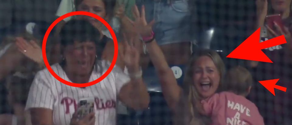 Michael Lorenzen’s Mom And Wife Completely Lose It After He Throws No ...