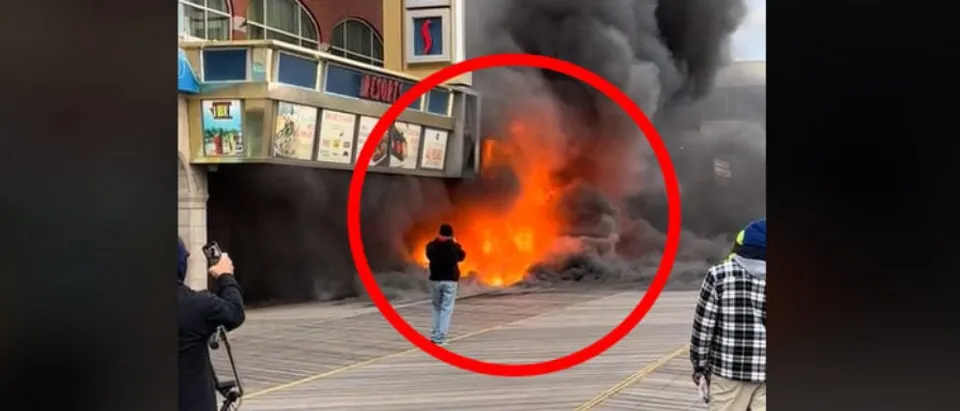 Videos Show Fire Erupting On Atlantic City Boardwalk | The Daily Caller